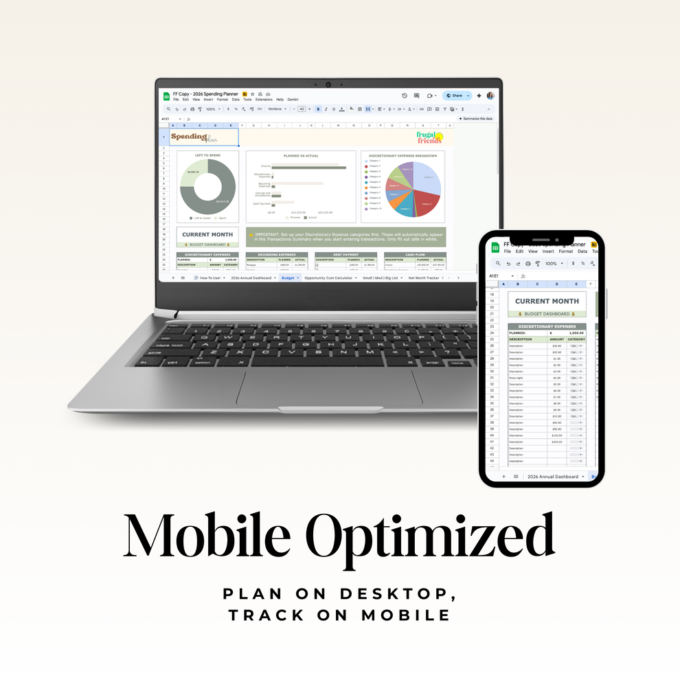 2026 Spending Planner – Frugal Friends Podcast